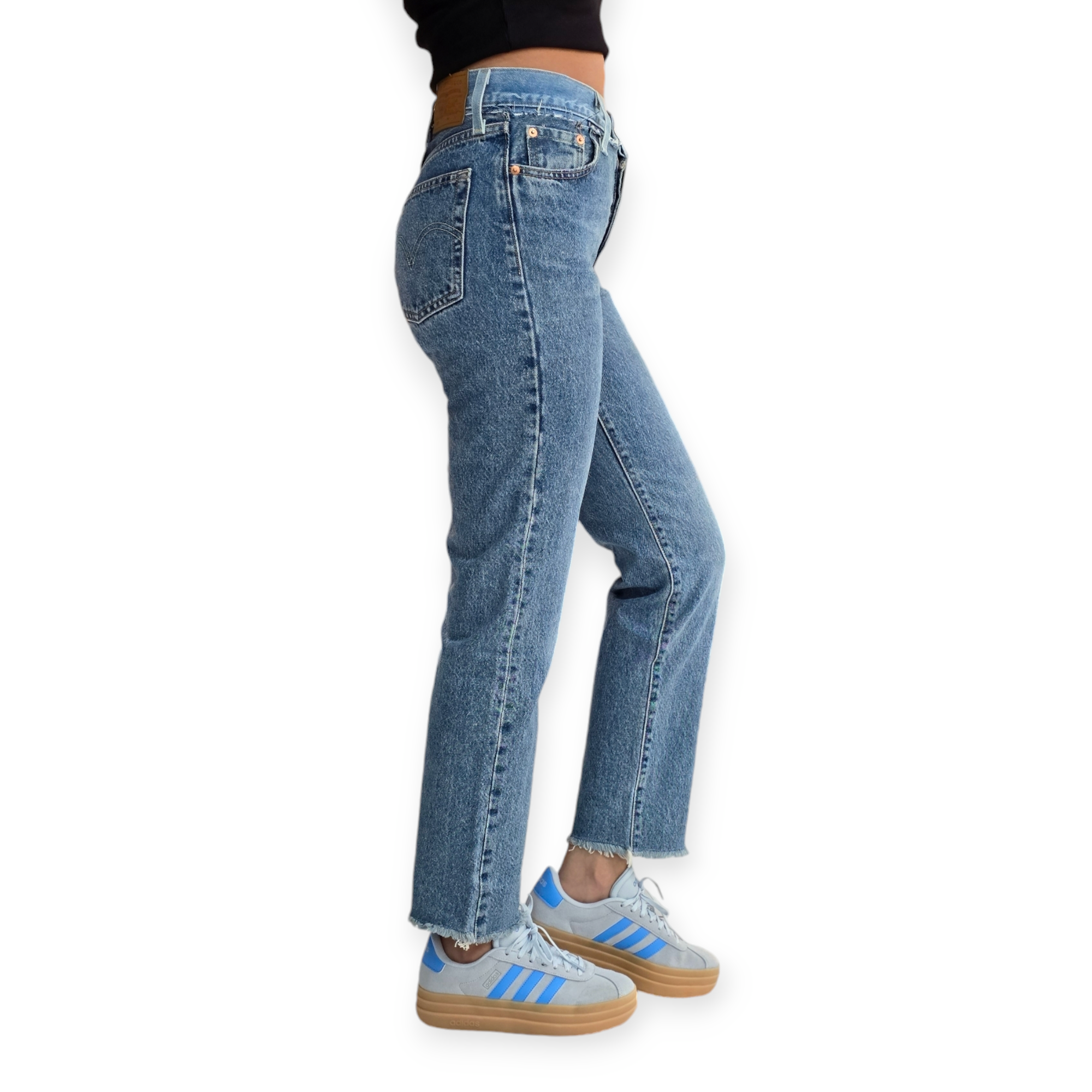גינס LEVIS 501 CROP CRAFT - ZICO Fashion