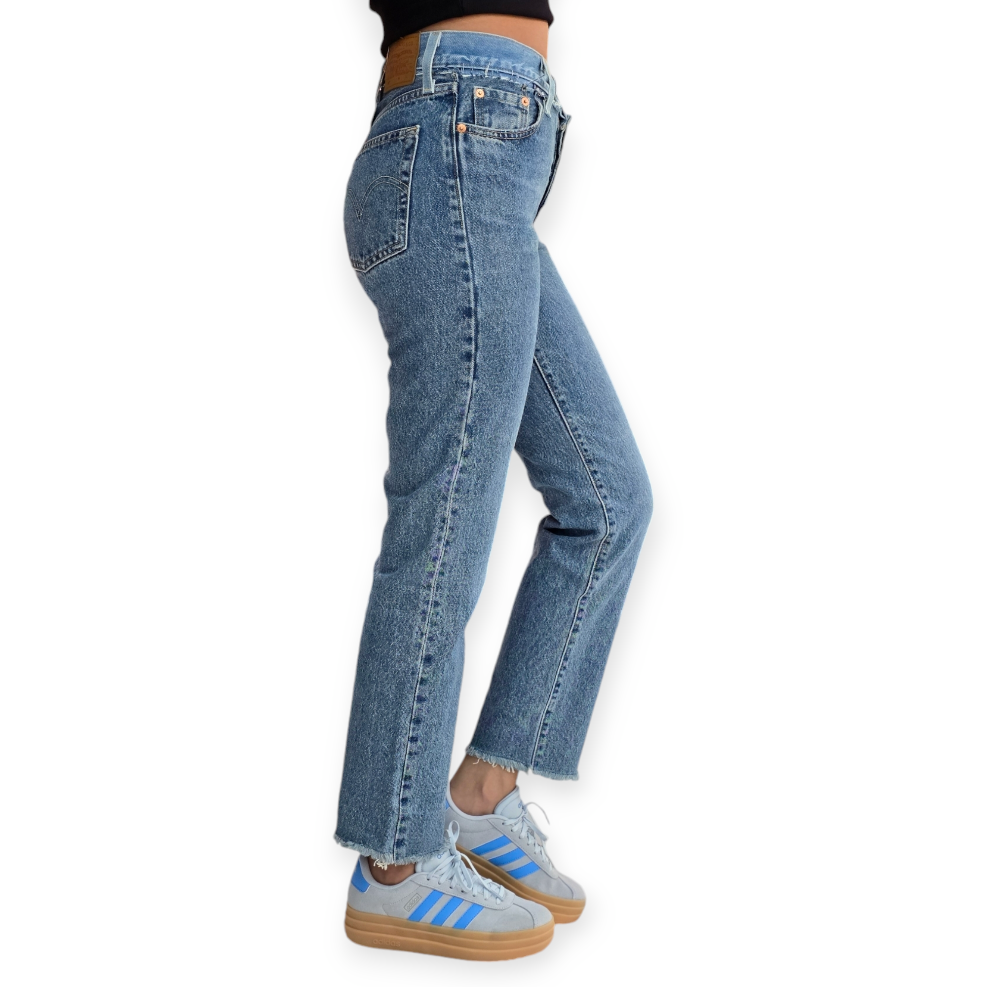 גינס LEVIS 501 CROP CRAFT - ZICO Fashion