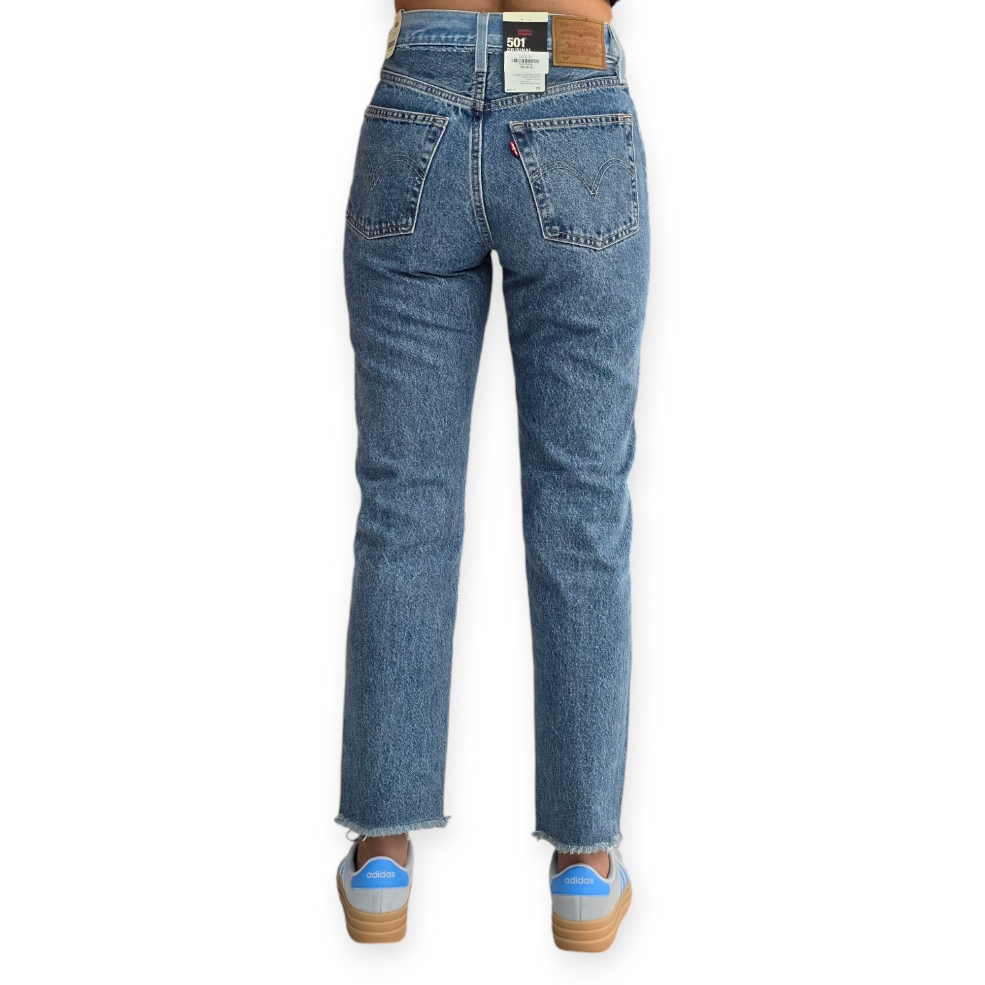 גינס LEVIS 501 CROP CRAFT - ZICO Fashion