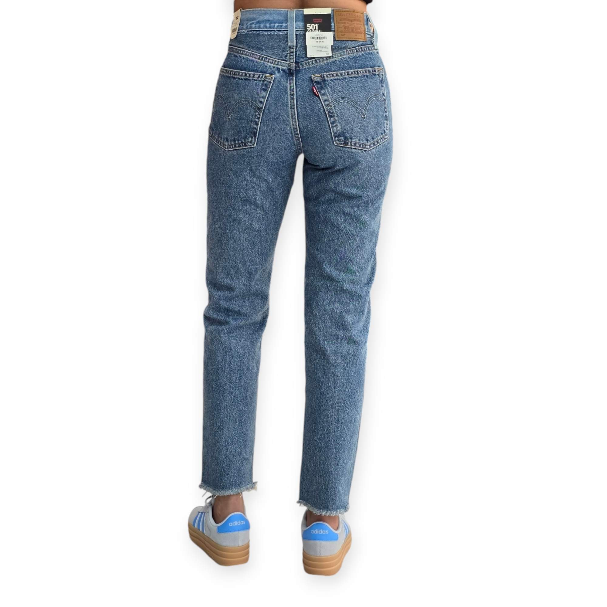 גינס LEVIS 501 CROP CRAFT - ZICO Fashion