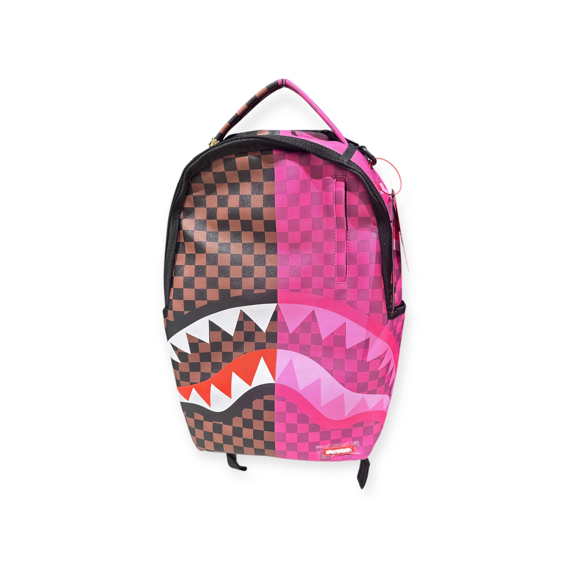 תיק SPRAYGROUND SPLIT PINK CHECK DLXV BACKPACK - ZICO Fashion